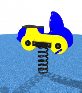 Freestanding Playground Equipment - Climbing Frame & Spring Riders for ...